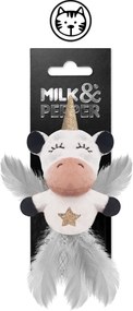 MILK&PEPPER Vánoční jednorožec pro kočky zlatý
