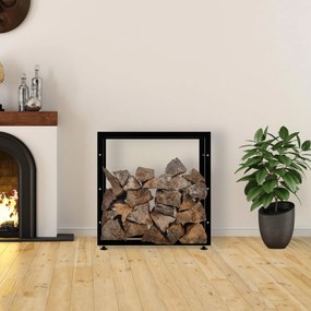 Stojan na palivové dřevo Keri V2 25x80x80 – černá