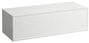 Laufen The New Classic Skříňka pod umyvadlo 120 cm s 1 zásuvkou, bez výřezu, bílá lesklá H4060250856311