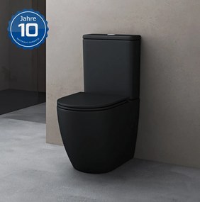 design stojící klozet DOPORRO DZ179 WC - BLACK - soft close