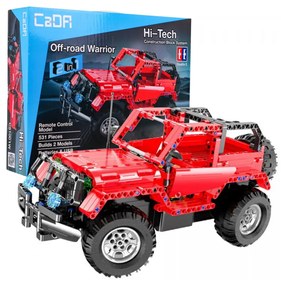 RC Stavebnice JEEP WRANGLER 2V1