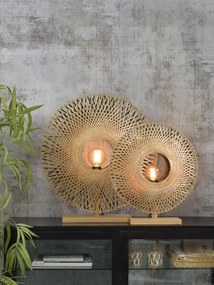 Stolní lampa kalimantan ø 44 cm přírodní MUZZA