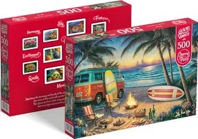 CHERRY PAZZI Puzzle Život v karavanu / 500 dílků / 50 x 34,5 cm
