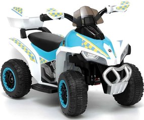LEAN CARS Elektrická policejní čtyřkolka GTS1188-A, bílá