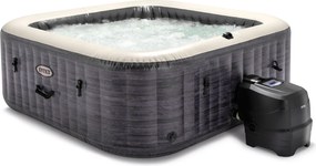 Nafukovací vířivka pro 6 osob Intex Pure Spa Bubble Greystone Deluxe 28452