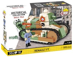 Cobi 2991 Great War Renault FT, 1:35, 304 kostek