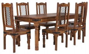 Jídelní stůl 150x90 + 6 židlí Artus