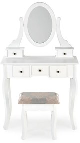 Toaletní stolek Sara, bílá