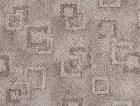 BALTA Metrážový koberec Bossanova 42 BARVA: Hnědá, ŠÍŘKA: 4 m