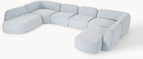 Modulární bouclé XL pohovka Wolke