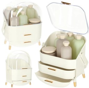Creative Corner Skříňka na organizér kosmetiky Casket bílá