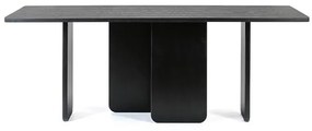 Jídelní stůl arq černý 200 x 100 cm MUZZA