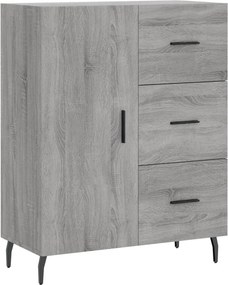 Skříň highboard šedá sonoma 69,5 x 34 x 180 cm kompozitní dřevo 3198487
