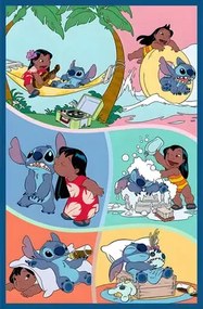 TREFL Puzzle Lilo  Stitch: Svět Stitche / 3x80 dílků / 18 x 27,5 cm /