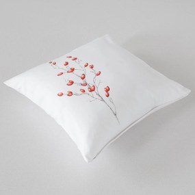 Povlak na polštář Veba GEON tisk Rose hip Velikost: 40x40 cm