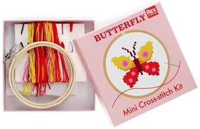 Kreativní sada Cross-stitch Kit Butterfly – Rex London