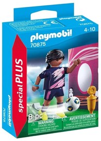 Playmobil Playmobil 70875 Fotbalistka s brankou