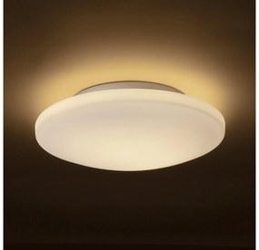 Rendl R13688 stropní LED svítidlo SARA 36 opálové sklo/chrom, 24W, 3000K, IP44, ø36cm