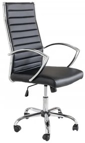 Černá kancelářská židle Big Deal 107-117 cm