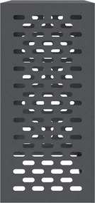vidaXL Ochrana klimatizace Antracit 110 x 50 x 105 cm Ocel [865913]