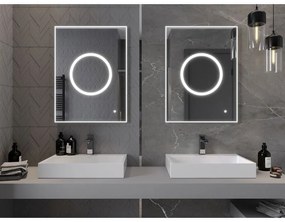 Mexen Koga, LED koupelnové zrcadlo s podsvícením 60 x 80 cm, 6000K, ochrana proti zamlžování, 9821-060-080-611-00