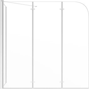 Sprchový kout 120 x 69 x 130 cm tvrzené sklo průhledný 146227