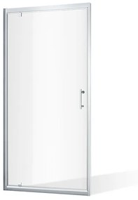 Roltechnik Outlet Otevírací jednokřídlé sprchové dveře OBDO1 Varianta: šířka: 80 cm - (OBDO1/80 - 4000708), Barva profilů a typ výplně: profily: brillant, výplň: transparent