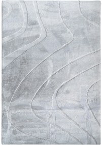 e-floor Koberec RABBIT MĚKKÝ NADÝCHANÝ DO OBÝVACÍHO POKOJE LOŽNICE 200x300 cm ŠEDÝ KOŽÍŠEK