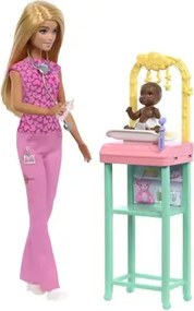 Mattel Barbie herní set povolání - pediatrička / od 3 let