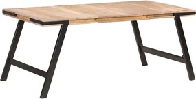 Jídelní stůl 180 x 90 x 76 cm masivní mangovníkové dřevo 288119
