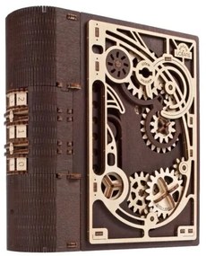 Ugears 3D dřevěné mechanické puzzle Kniha tajemství