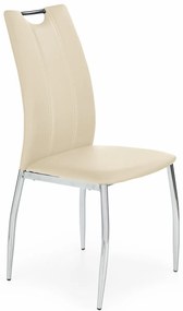 ImportWorld Kovová židle Paloma (Barva: Béžová)