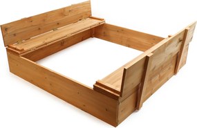 Pískoviště Wiltec – 98 × 98 × 18 cm (51387)