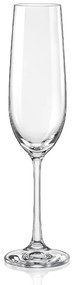 Crystalex Sklenice na šampaňské Viola 190 ml, 6 ks