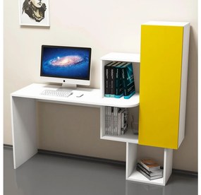 PC stolek Acai (bílá + žlutá). 1088274