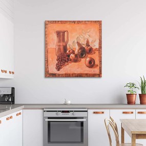Gario Obraz na plátně Oranžové zátiší Rozměry: 30 x 30 cm