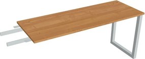 Hobis Pracovní stůl k řetězení do úhlu Hobis UEO 1600RU, bílá RAL 9016, deskaakát