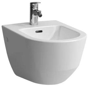 Laufen Pro - Závěsný bidet, 530x360 mm, 1 otvor pro baterii, bílá H8309520003041