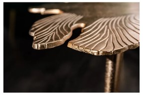 Massive home | Konferenční stolek LEAF 57 CM antik zlatý