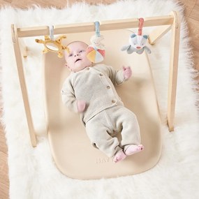 Nattou Koš na pleny Dropy a přebalovací podložka Softy 50 x 70 cm Beige