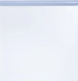 vidaXL Okenní fólie statická matná průhledná 45 x 1 000 cm PVC [155821] Barva: Šedá
