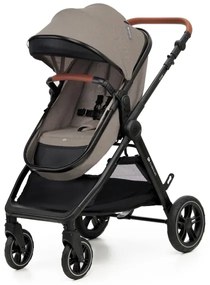 KINDERKRAFT - Kombinovaný kočárek 3v1 ESME Sand beige + autosedačka MINK PRO