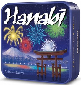 Karetní hra hanabi cz - plechová krabička