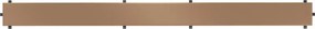 Mexen Flat M13 kryt 2v1 pro lineární odtok 60 cm, kartáčovaná měď - 1C19060