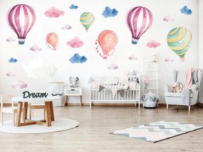 Nalepte.cz Malované balóny 105 x 47 cm
