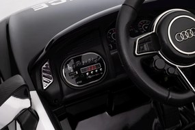 Ramiz Elektrické autíčko Audi R8 Policie na baterie + dálkové ovládání + EVA + pomalý start + MP3 LED