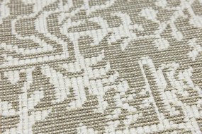 Oboustranný koberec BRUSSELS 205989/10610 béžový / krémový kruh