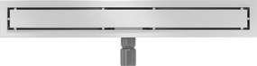 Mexen Flat M13 lineární odtok 2v1 50 cm, inox - 1010050-15