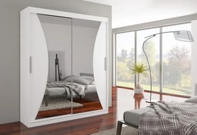 Posuvná skříň s zrcadlem CHARLOTTE 180