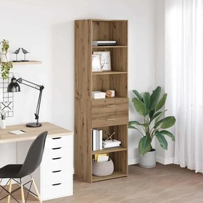 Vysoký bufet Artisanový dub 50 x 42,5 x 185 cm Kompozitní dřevo 3402642